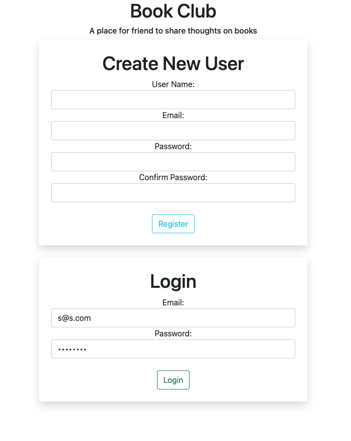 GitHub - squidniiie/java_book_club: Full stack Java application with full crud operations using ...
