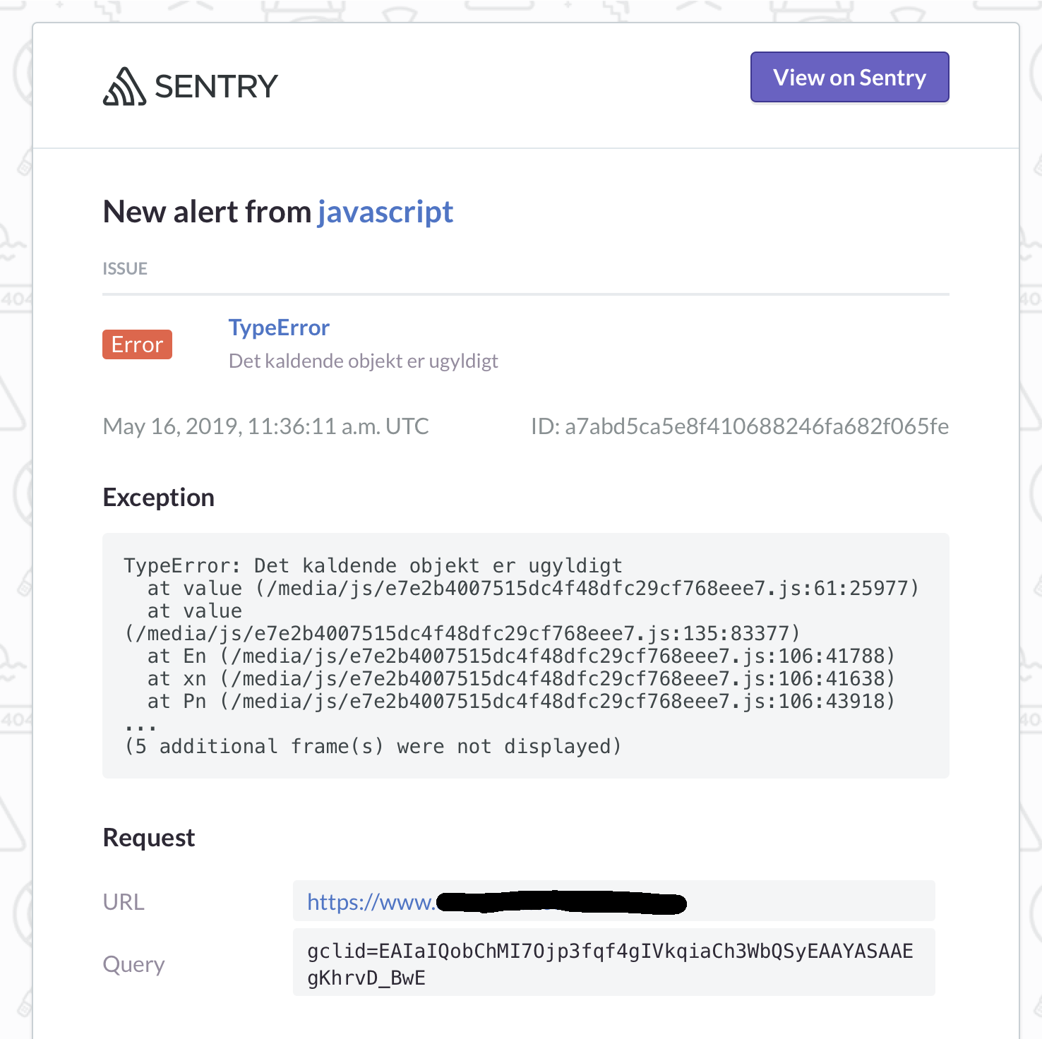 Updated to latest Sentry, translation stopped working · Issue #13243 ...