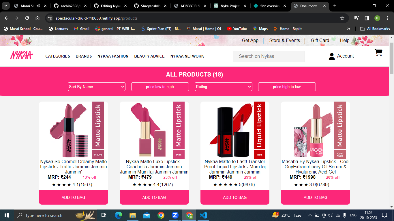 GitHub - sachin2398/Nykaa-Project: Nykaa-Project