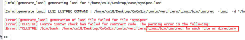 Cocosim install Problem · Issue #10 · NASA-SW-VnV/CoCoSim · GitHub