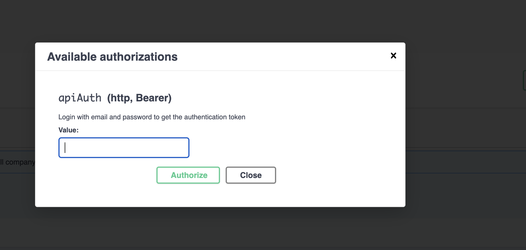 Swagger Authorizations · Issue 121 · Darkaonline Swaggerlume · Github