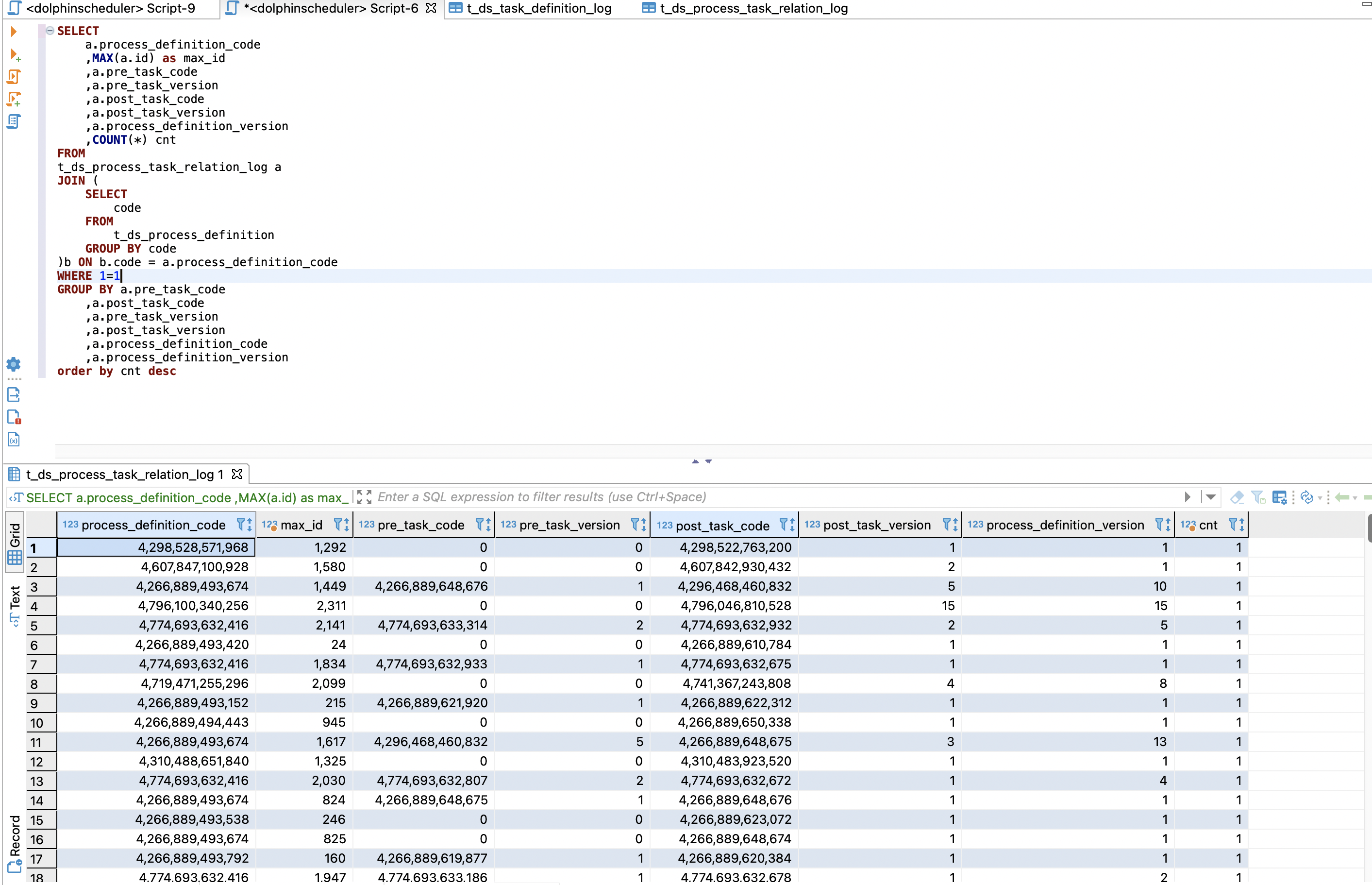 [Bug] [Process Definition] Duplicate key TaskDefinition · Issue #8790 ...