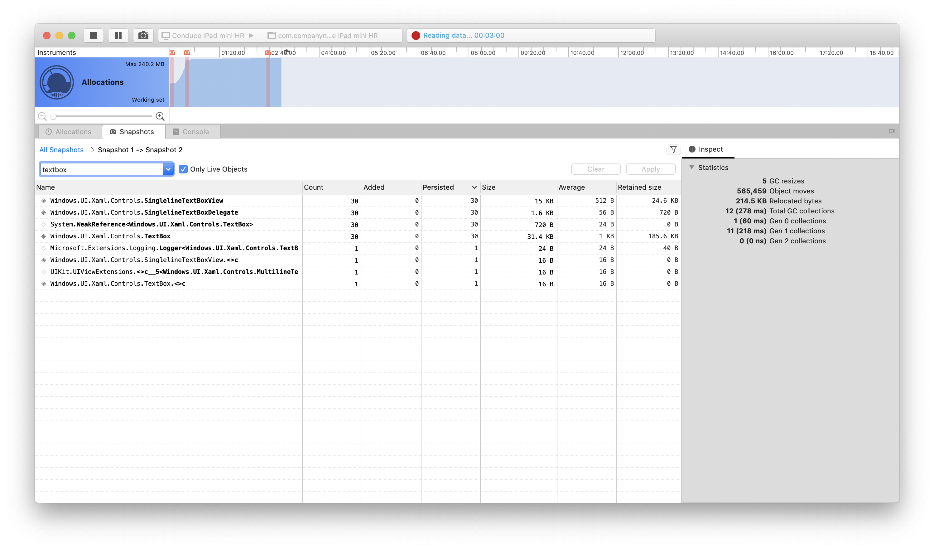 Textbox Memory Leak In Ios · Issue 4168 · Unoplatformuno · Github