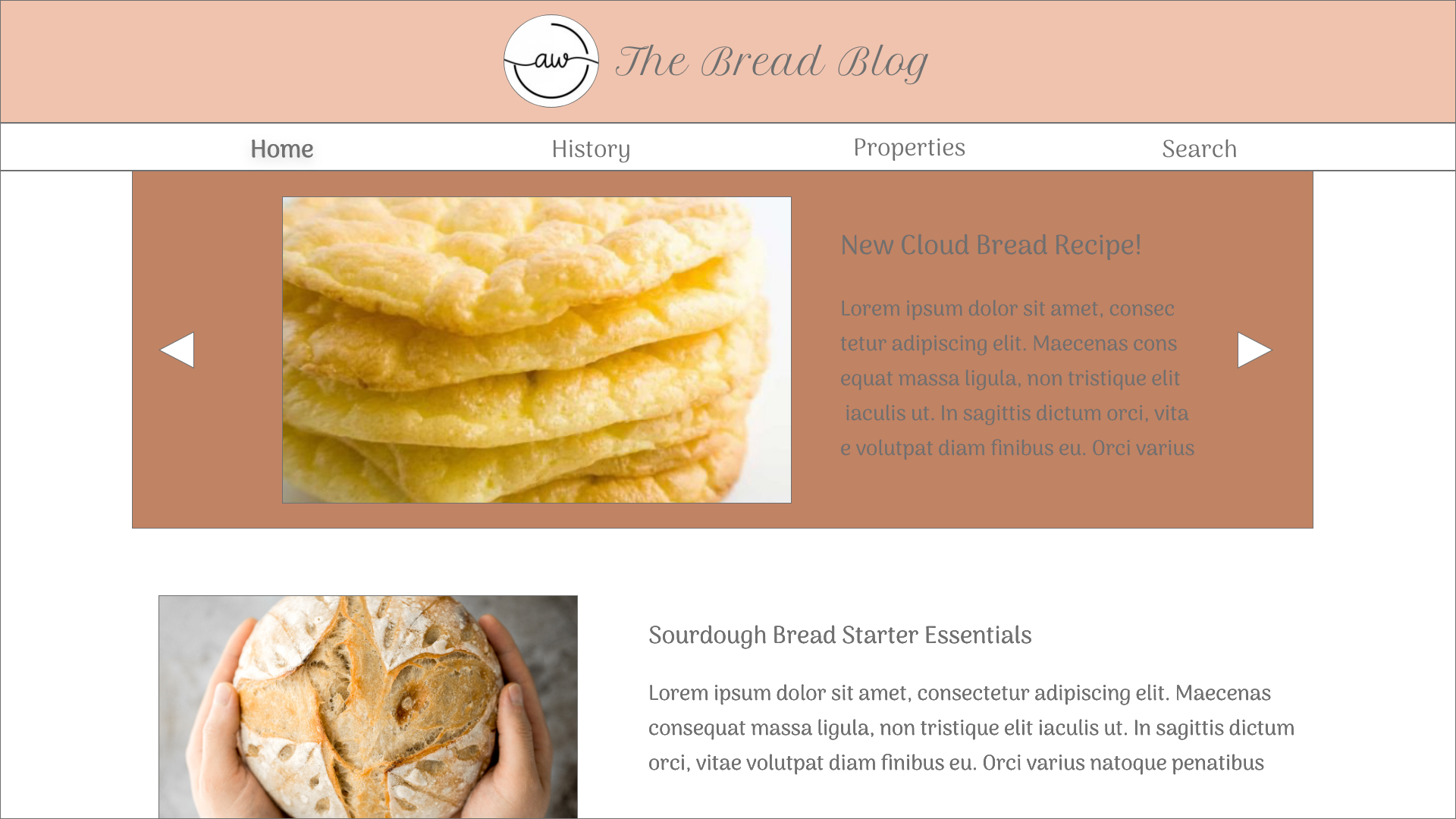 GitHub - AshleyXWong/Bread-UI-Redesign: Took bread wikipedia page for ...