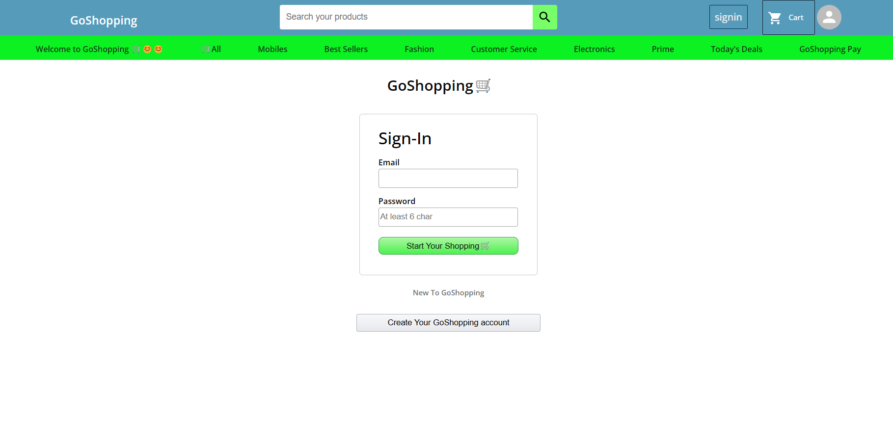 GitHub - RohitRawat2001/Go_Shopping