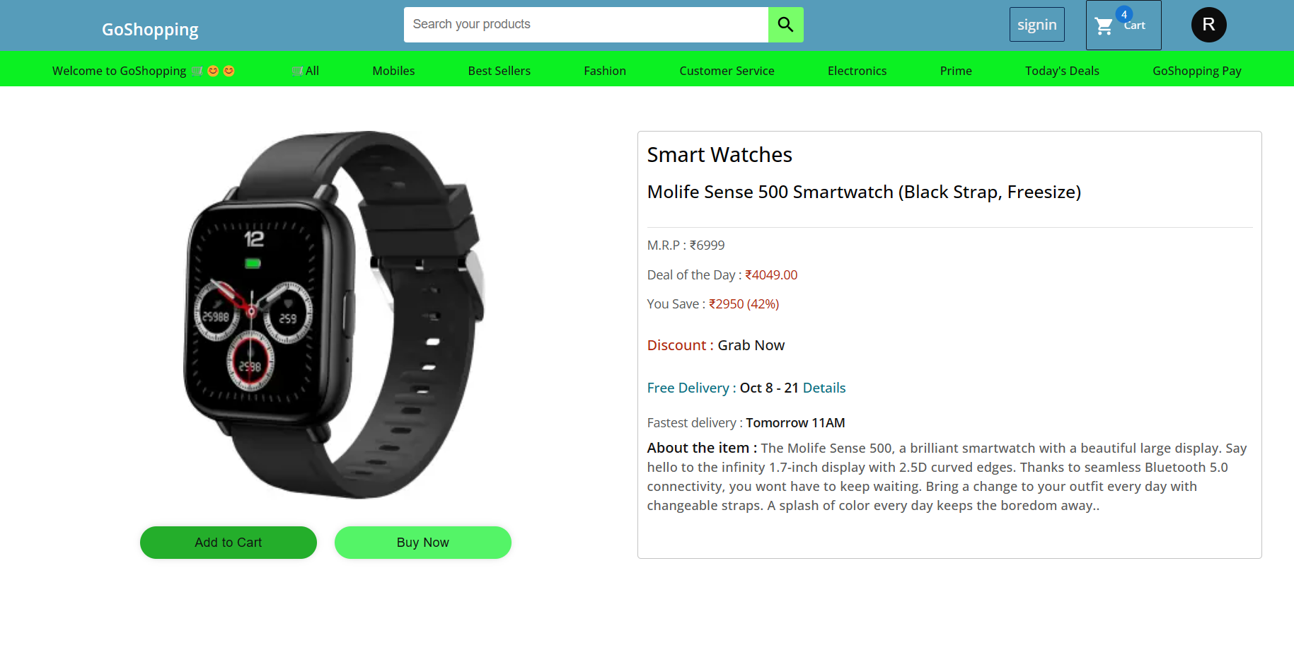 GitHub - RohitRawat2001/Go_Shopping