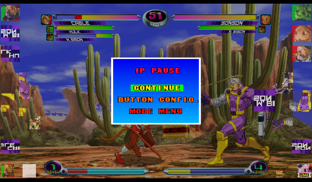 mvsc2: Last boss Abyss character too thin with widescreen cheat · Issue ...