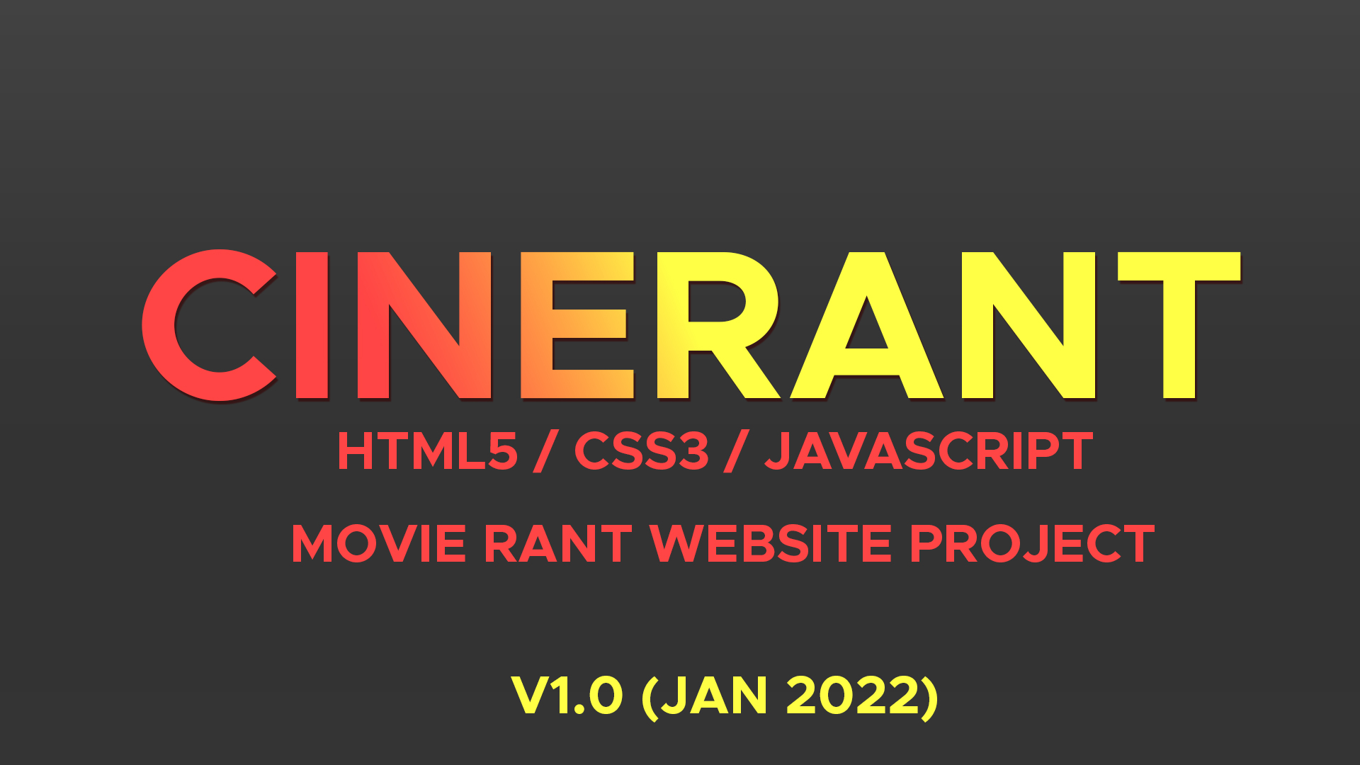 GitHub - rdrgdev/CINERANT: A movie rant website project i've been creating.