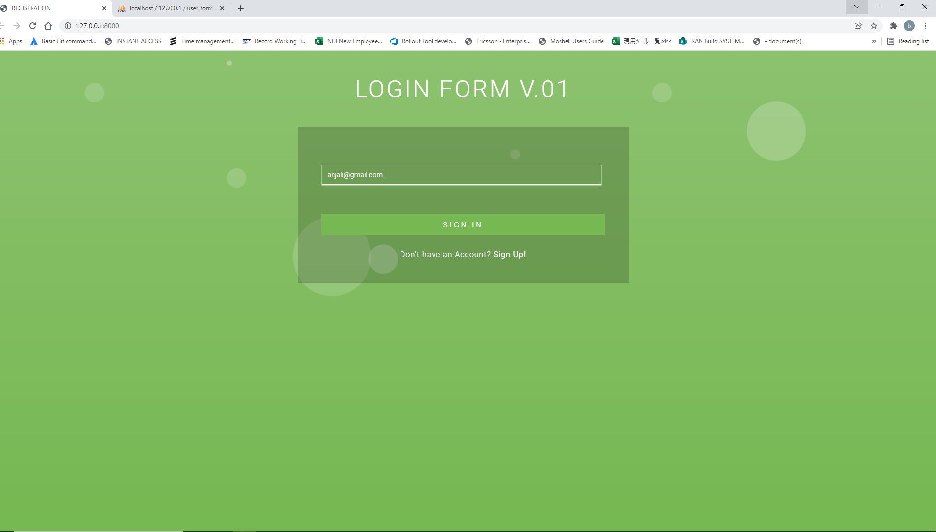 GitHub - Anjali2913/userLogin_V.01