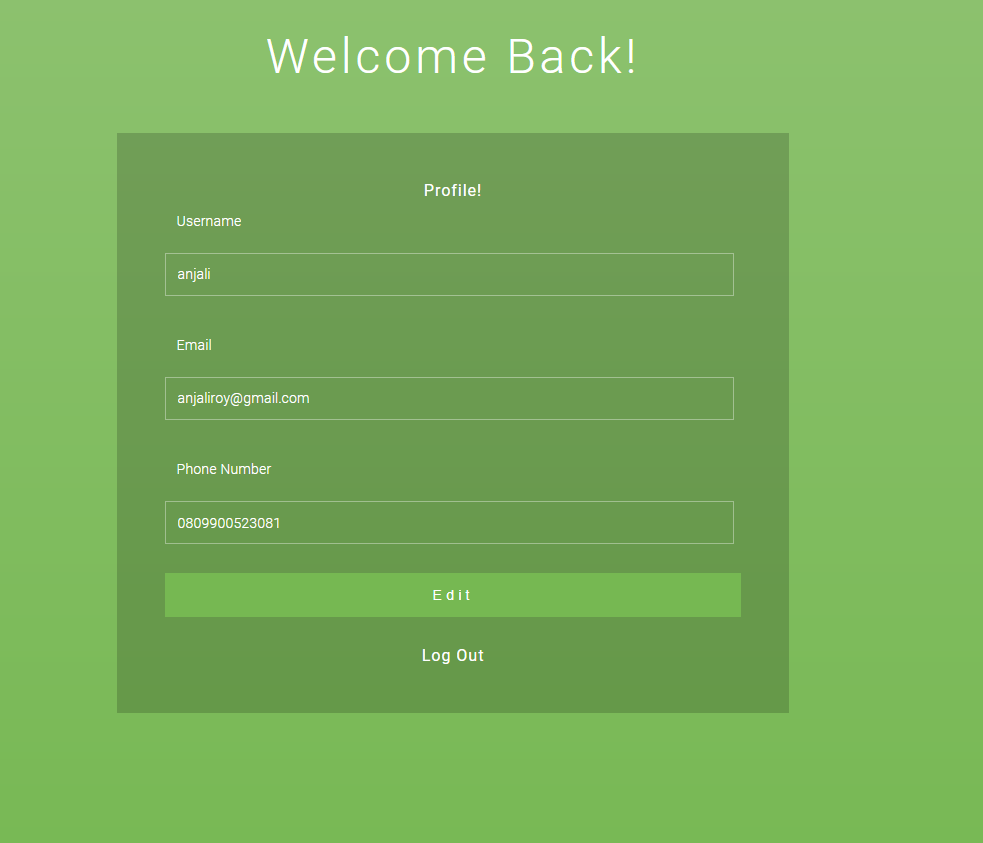 GitHub - Anjali2913/userLogin_V.01