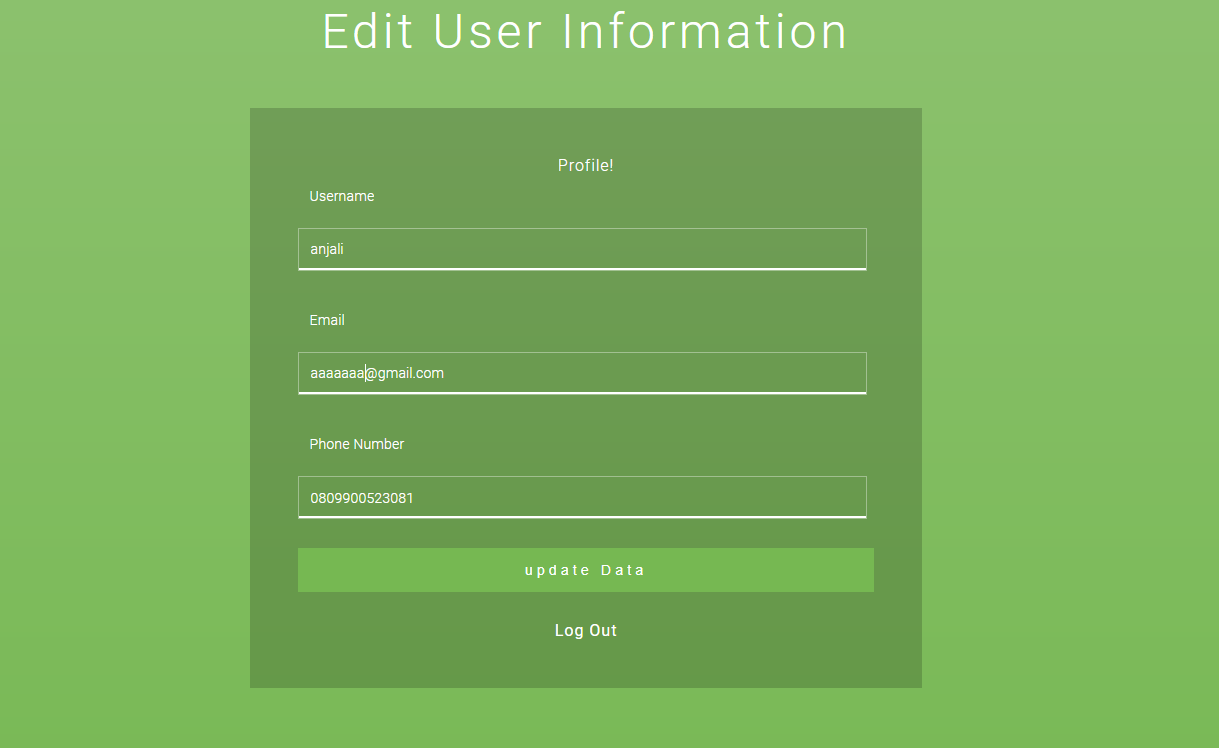 GitHub - Anjali2913/userLogin_V.01