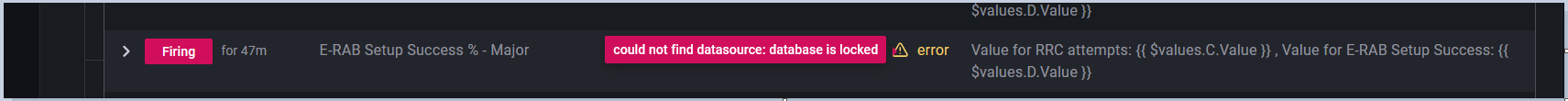 Grafana Logs "database is locked" · Issue #16638 · grafana/grafana · GitHub