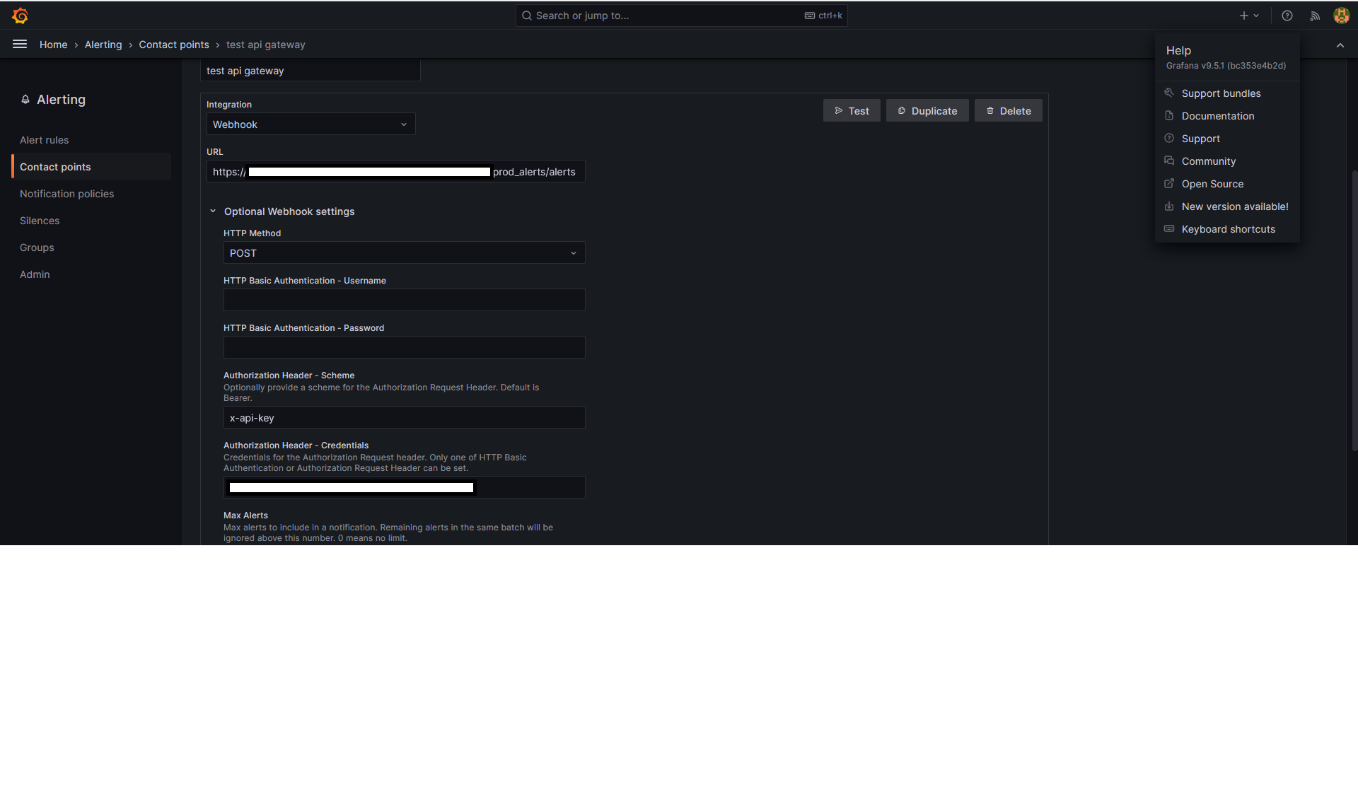 Grafana Alerting - Authorization Header - Scheme" isn't working · Issue #68998 · grafana/grafana ...