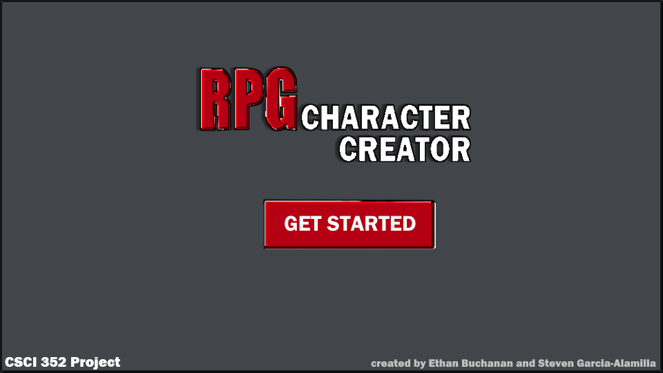 GitHub - ethcbuch/RPGCharacterCreator