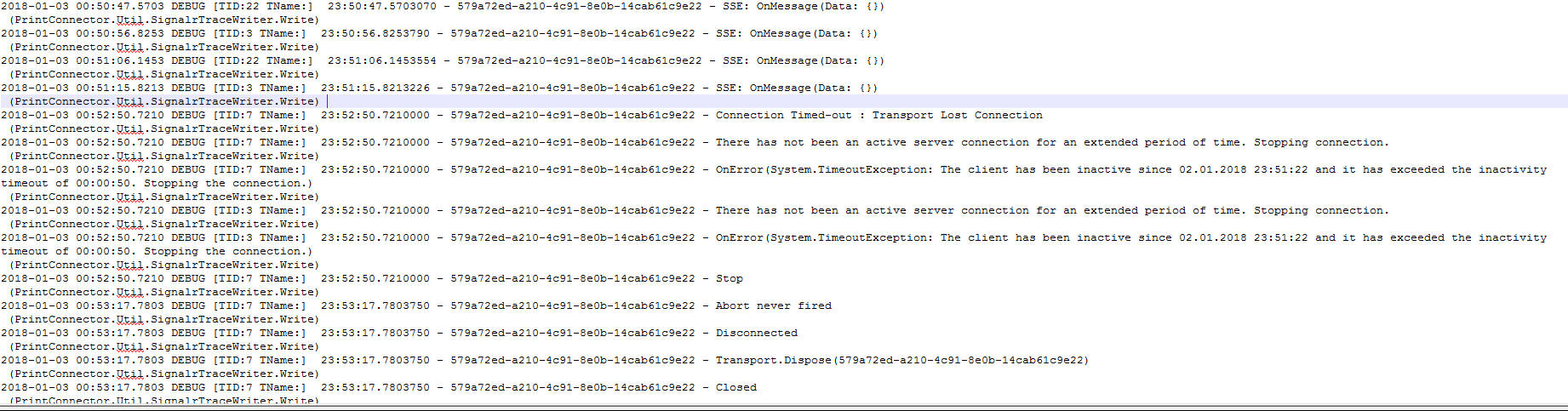 Signalr Keeps Disconnecting At A Higher Rate · Issue 4067 · Signalr Signalr · Github