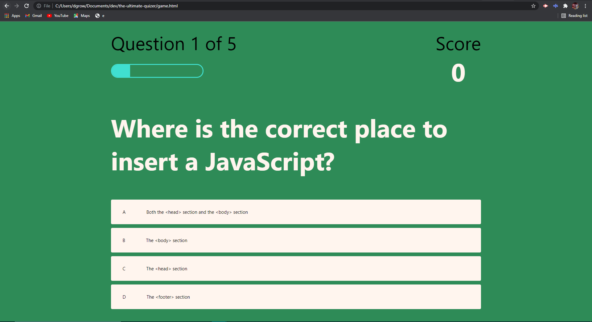 GitHub - Trane7/Ultimate-quizer