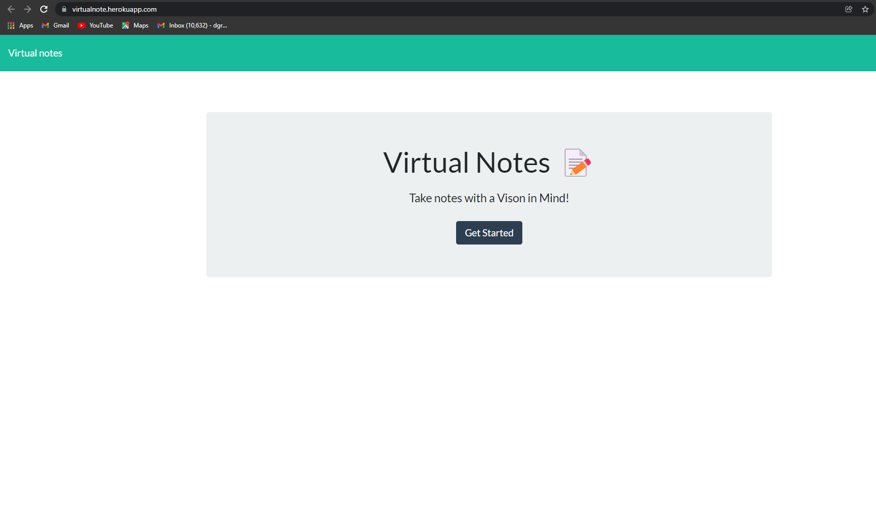 GitHub - Trane7/virtual-notes