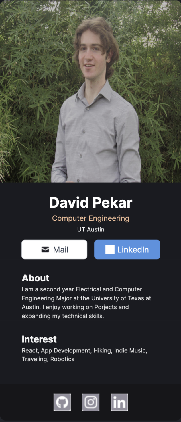 GitHub - david-pekar/React-Project-PortfolioCard