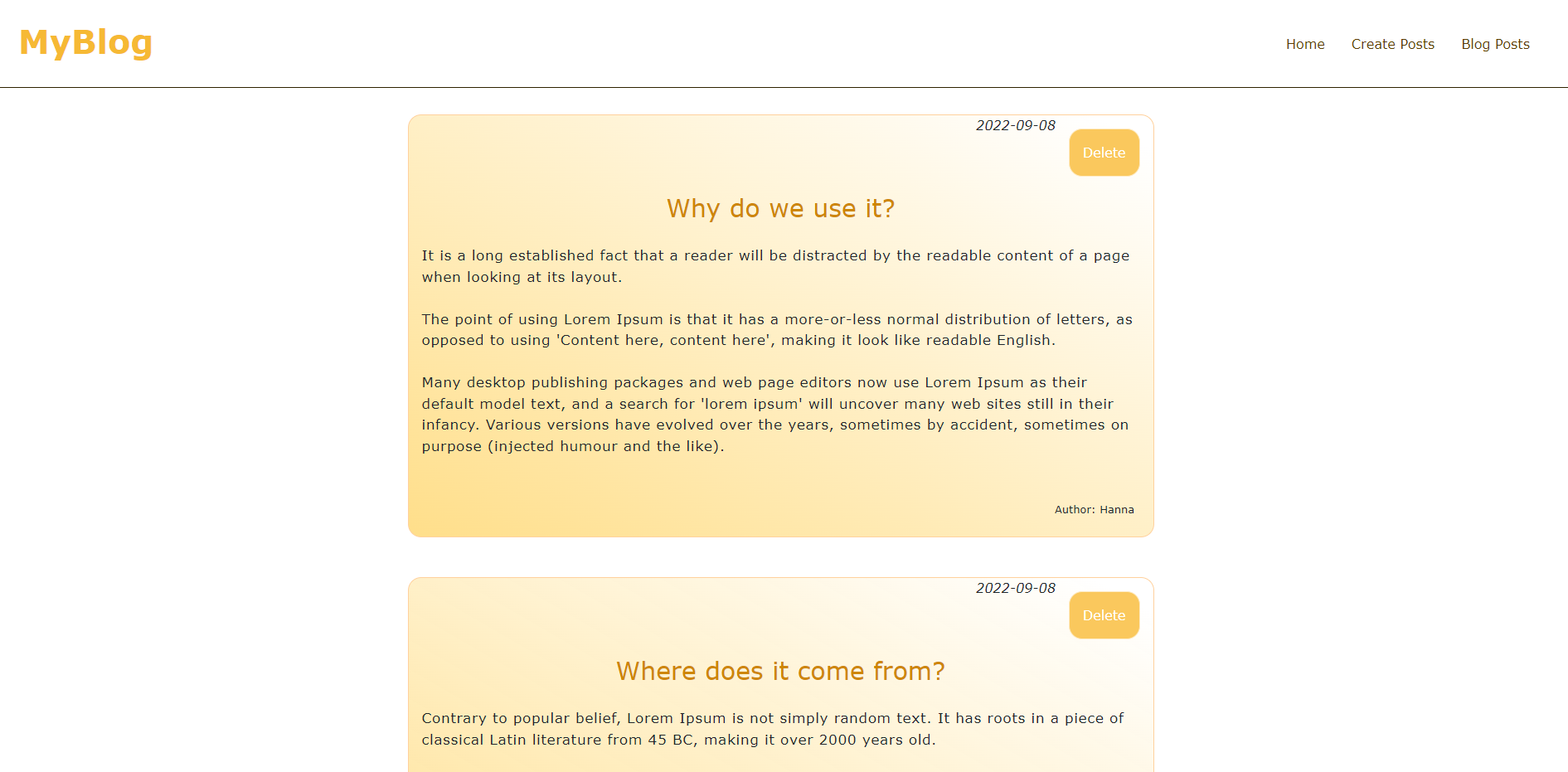 GitHub - hannahansson/my-blog