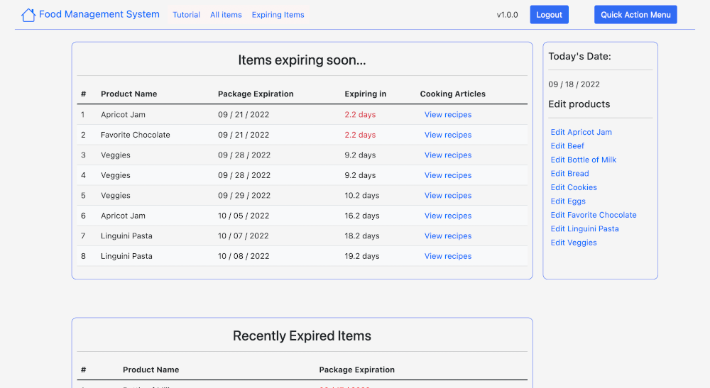 GitHub - emmprokak/mns-food-management: A food inventory management ...