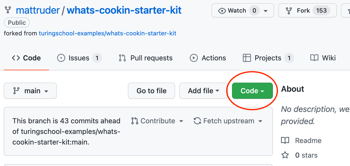 GitHub - mattruder/whats-cookin