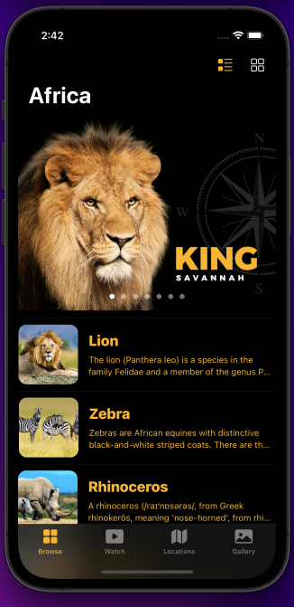 GitHub - Dhananjay92/SwiftUISampleProject-Africa