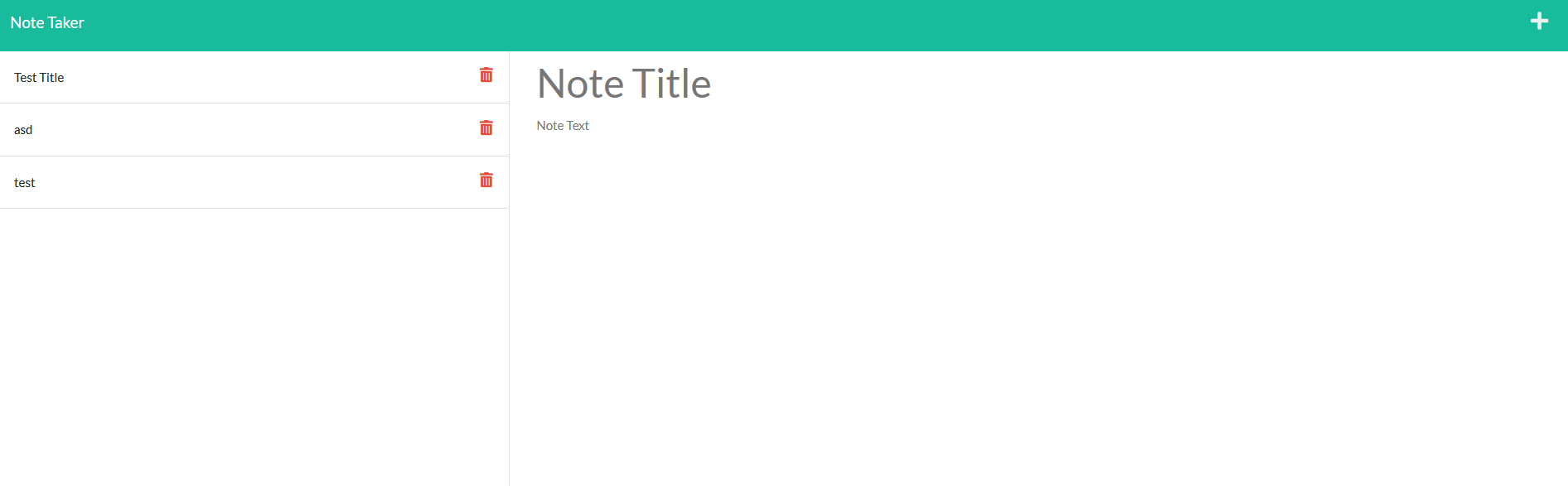 GitHub - amdiebolt/noteTaker