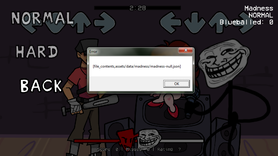 Trying to load Null Difficulty & About Charting Mode · Issue #3410 · ShadowMario/FNF-PsychEngine ...