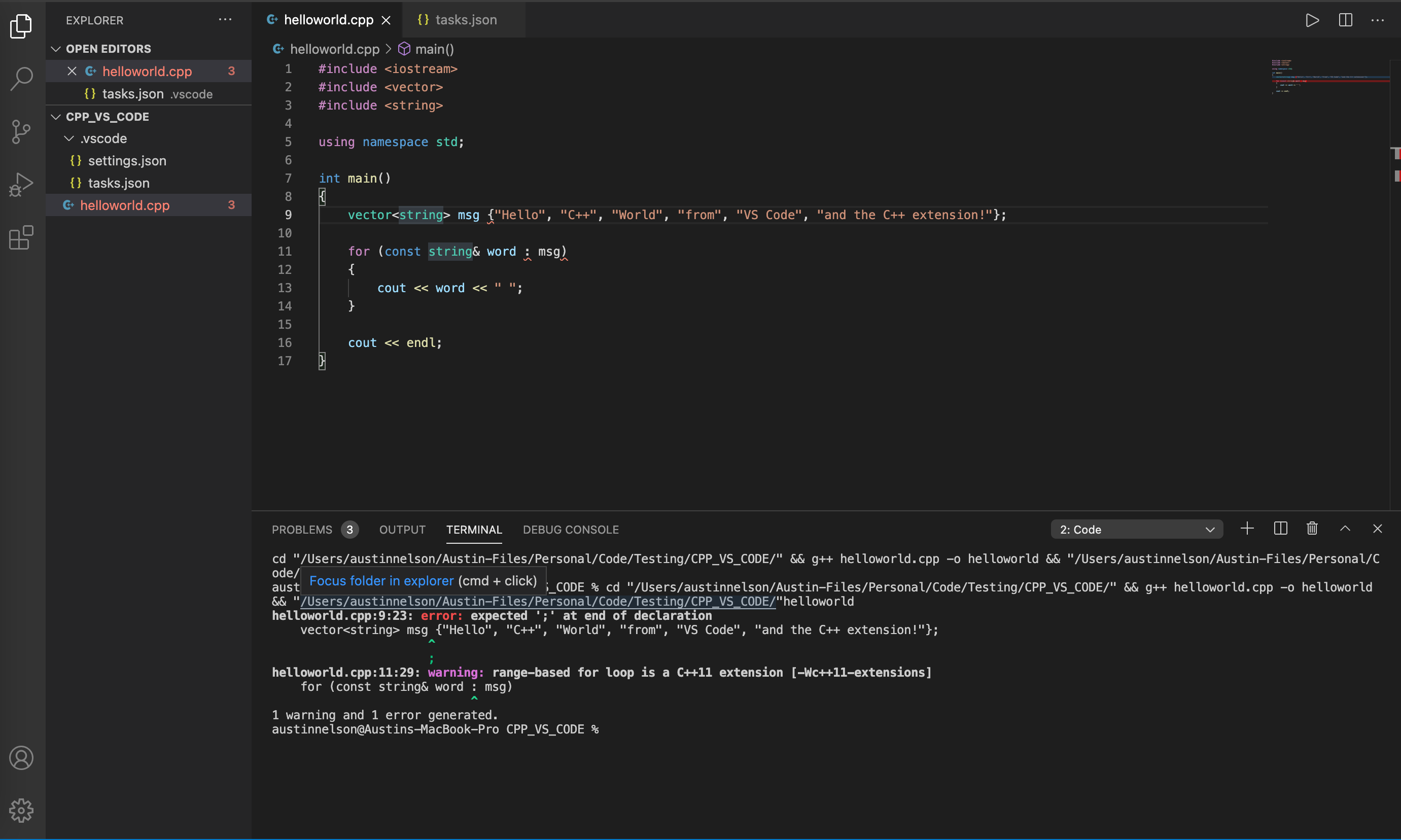 Build Task Broken Not Up Too Date C Version · Issue 4917 · Microsoft Vscode Docs · Github