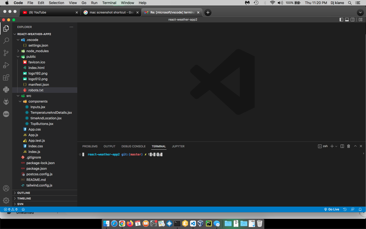terminal · Issue #160470 · microsoft/vscode · GitHub