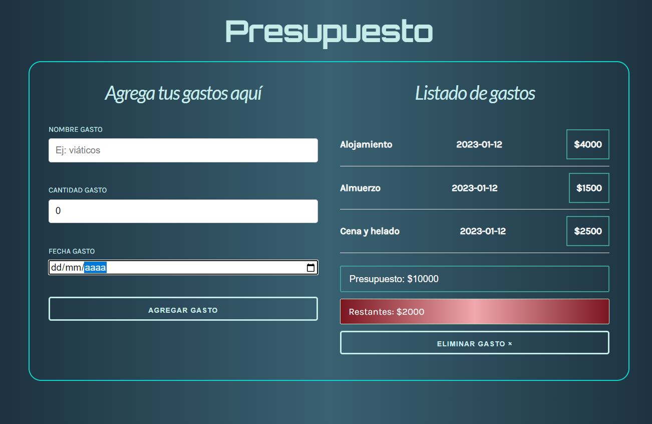 GitHub - Priska-87/Presupuesto