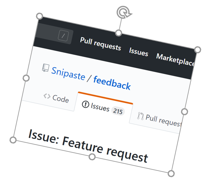 任意角度旋转和任意长宽比拉伸贴图 Free Rotation & Translation Support · Issue #1264 · Snipaste/feedback · GitHub