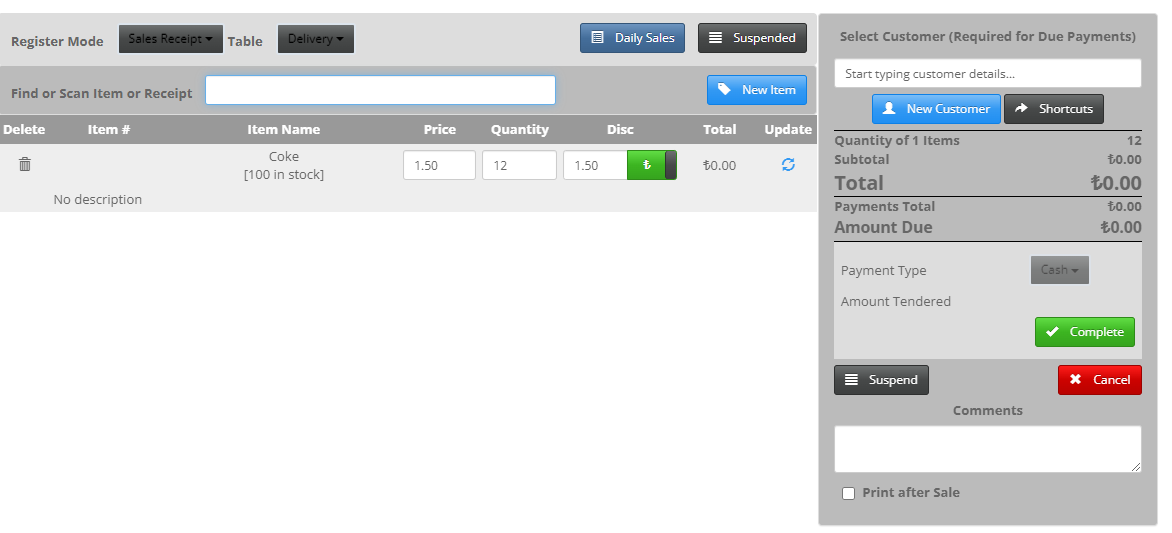 Item Kit Fixed Discount Retail price is not appearing in the sales mode ...