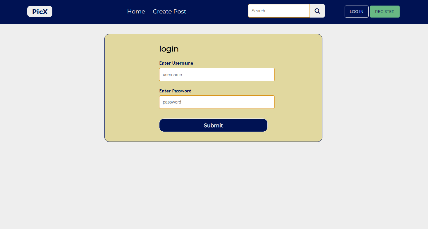 GitHub - Jiayi079/PicX_photos_share: The project will be a fully functional web application ...