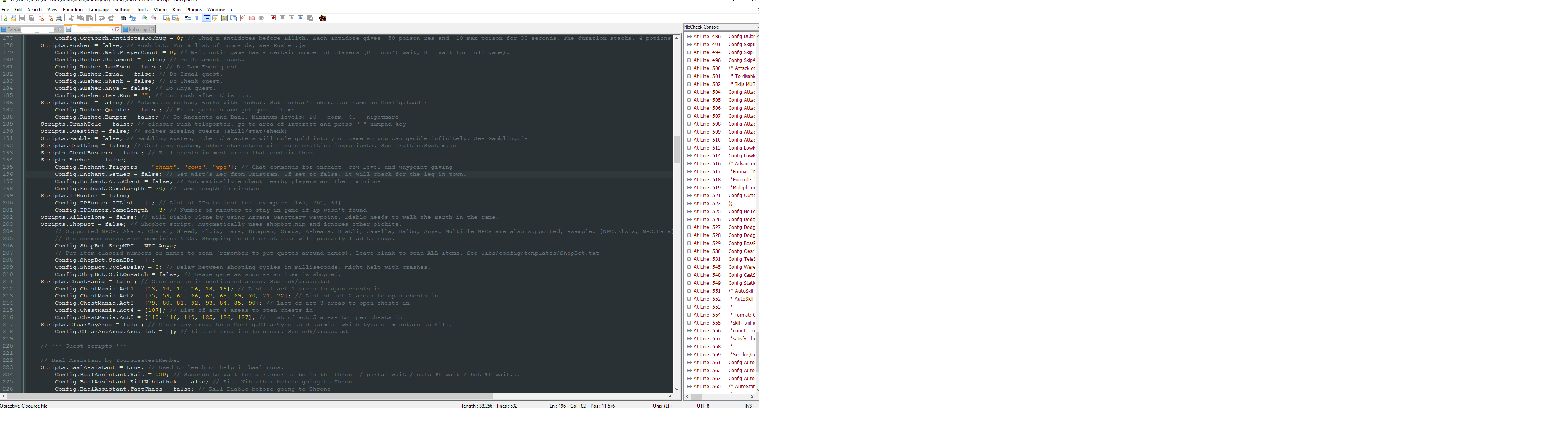 NIP Checker errors. · Issue #3126 · kolton/d2bot-with-kolbot · GitHub