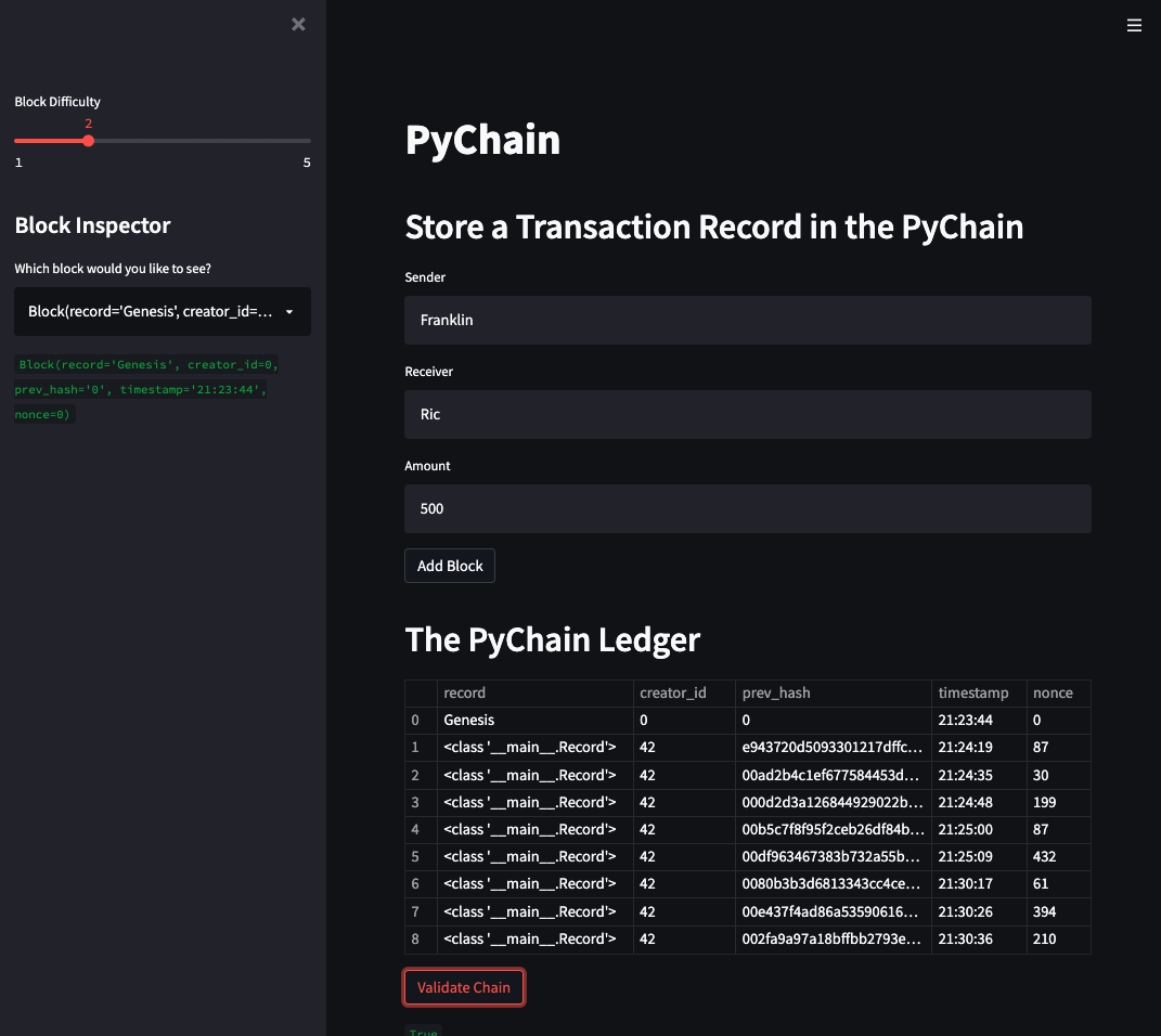 GitHub - tkpulido/PyChain-Ledger