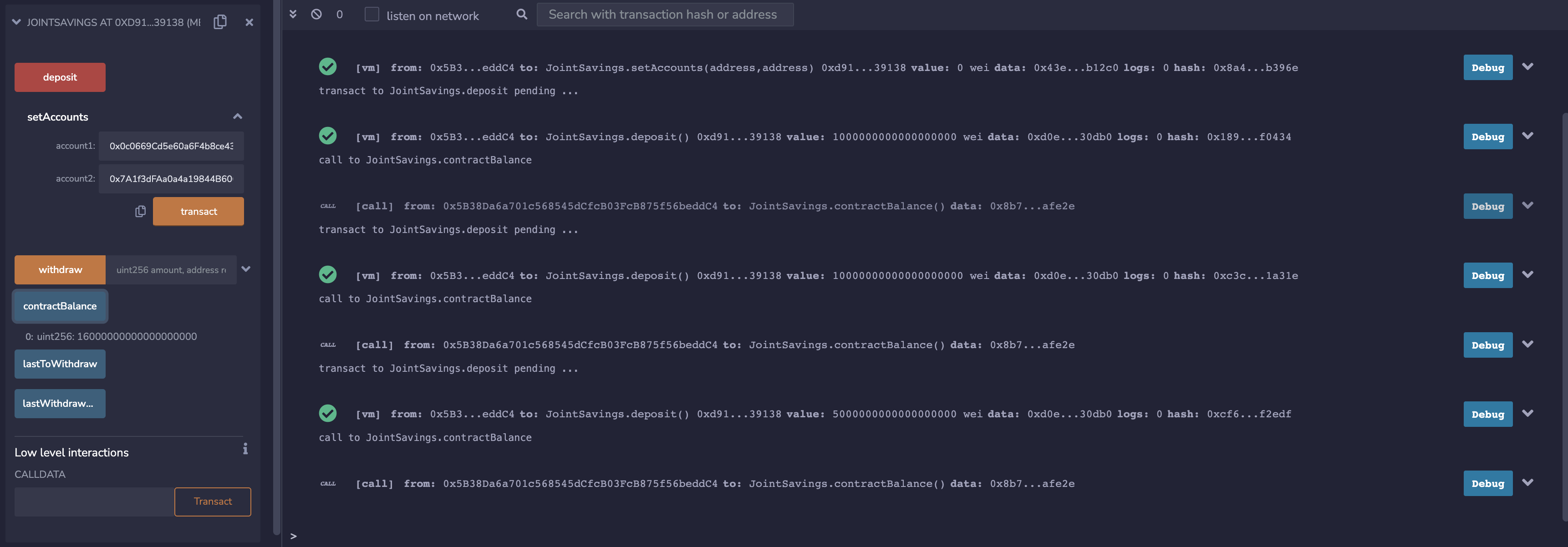 GitHub - tkpulido/Joint-Savings-Smart-Contract