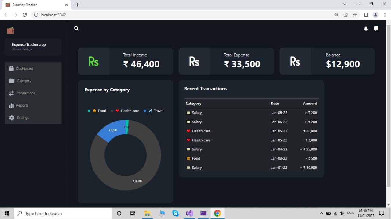 GitHub - Dhruvikzatakiya/expanse_tracker