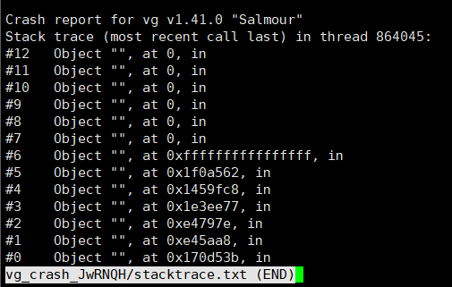 Vg Deconstruct Error · Issue 4034 · Vgteamvg · Github