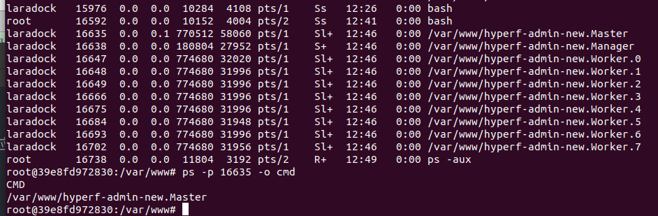 [QUESTION] 请问启动 Hyperf 服务后，如何通过 app.Master 进程找到项目路径？ · Issue #5991 · hyperf/hyperf · GitHub