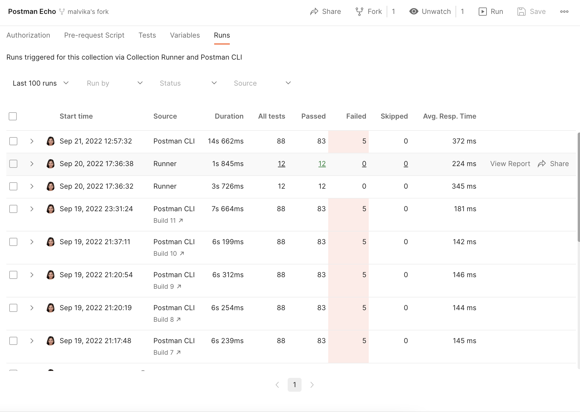 Collection Runner - Is there a way to automatically save run results to ...