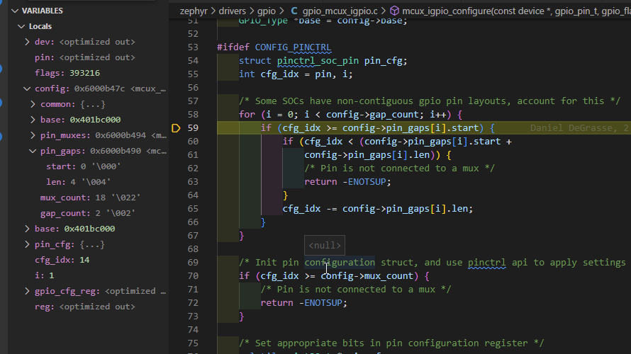 GPIO multiple gaps cause incorrect pinout check · Issue #52506 · zephyrproject-rtos/zephyr · GitHub
