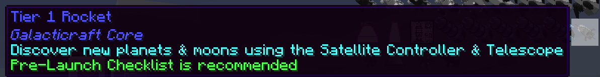 Pre-Launch Checklist order is wrong · Issue #3863 · micdoodle8/Galacticraft · GitHub