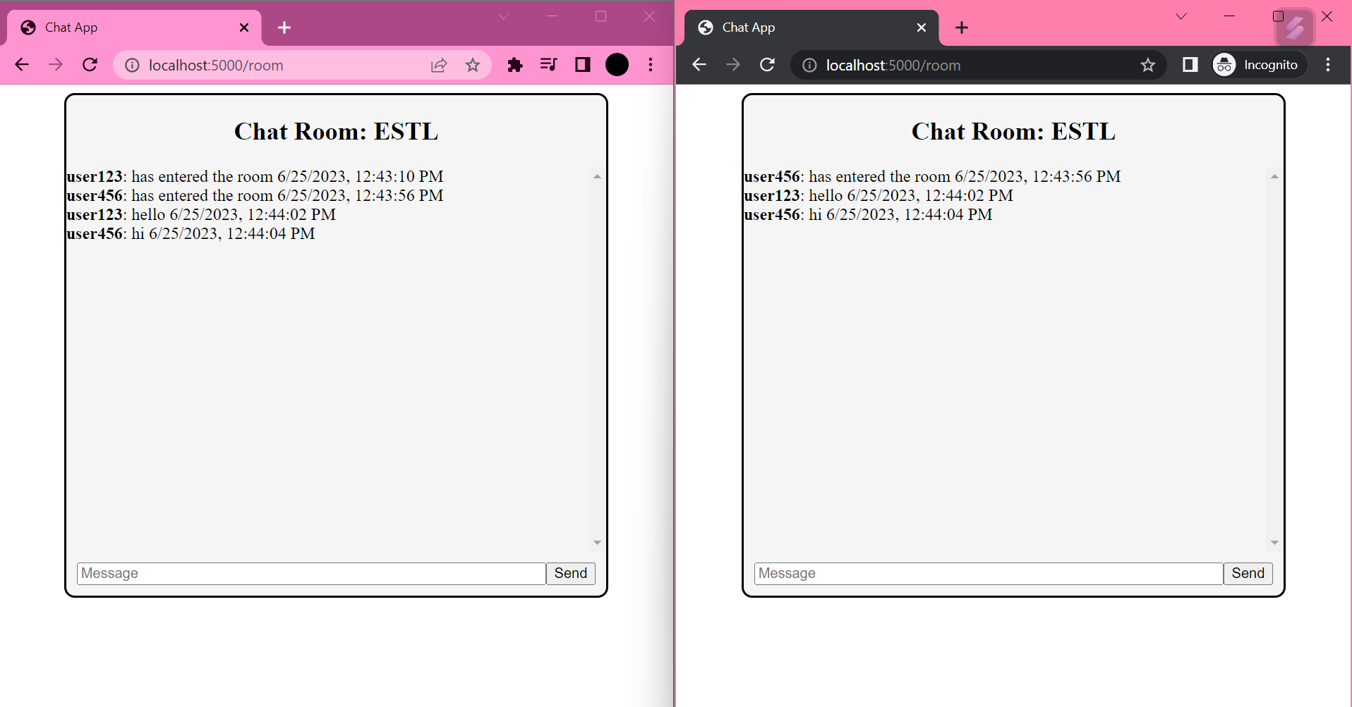 Github Raizasafeelbasic Chat Room A Basic Chat Room Made With Socketio Flask Python Html 0133
