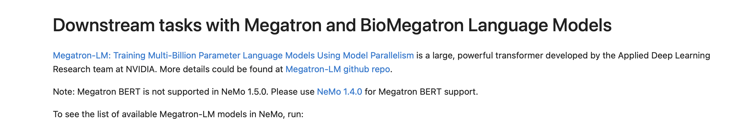 load gatortron checkpoint into biomegatron model, hit Key 'optim' is not in struct · Issue #5654 ...