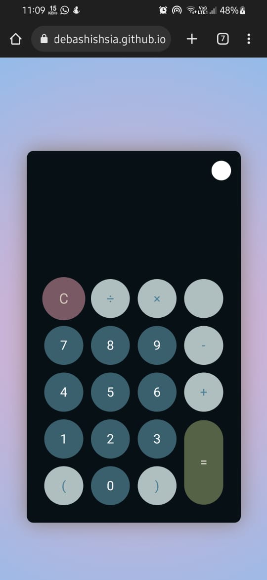 GitHub - DEBASHISHSIA/Responsive-Calculator
