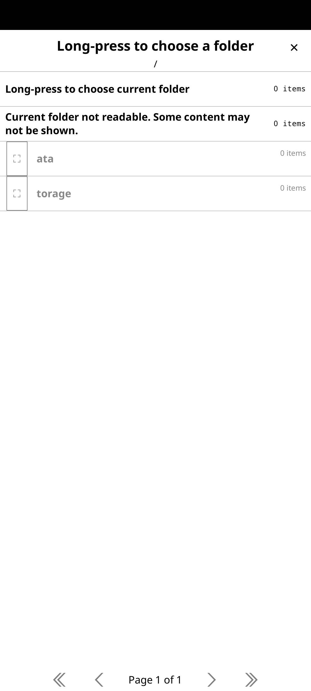 Android: cannot change download path for OPDS after it is set to "/" · Issue #8631 · koreader ...