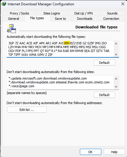 Asset images are not loading (with Internet Download Manager installed on Microsoft Windows ...