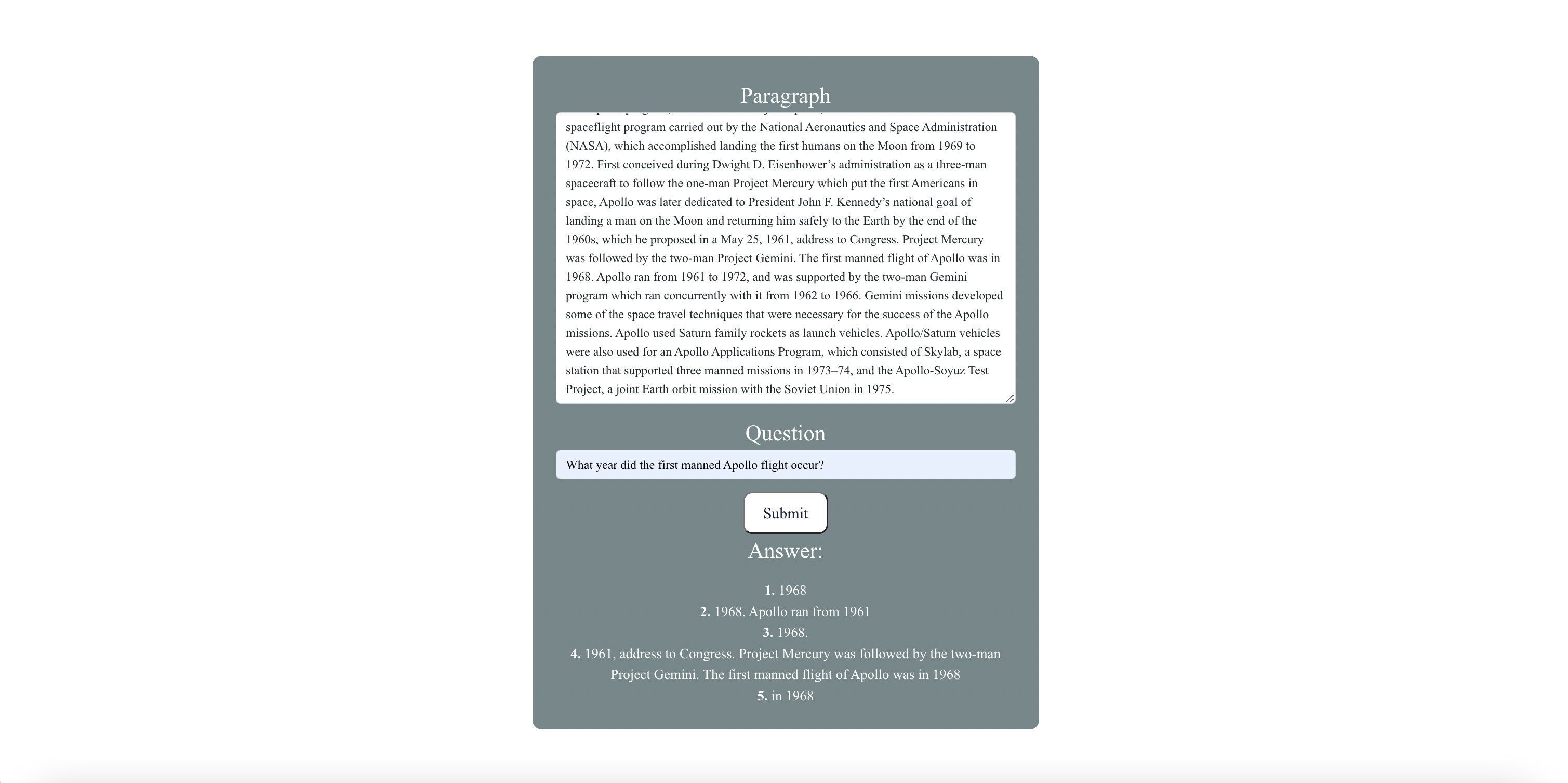GitHub - niranjana1997/AI-Powered-QnA-Web-App: An AI powered Queston & Answer web app created ...
