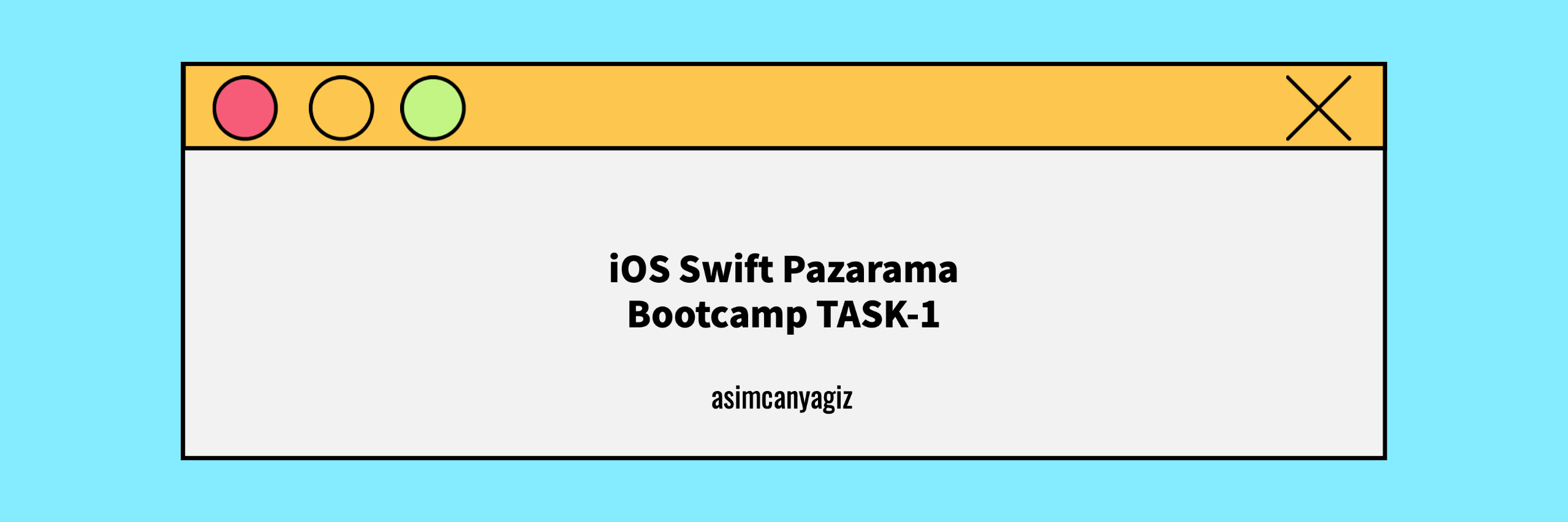 GitHub - asimcanyagiz/Terminal-Bazaar: iOS Swift Bootcamp Week 1 Task 1